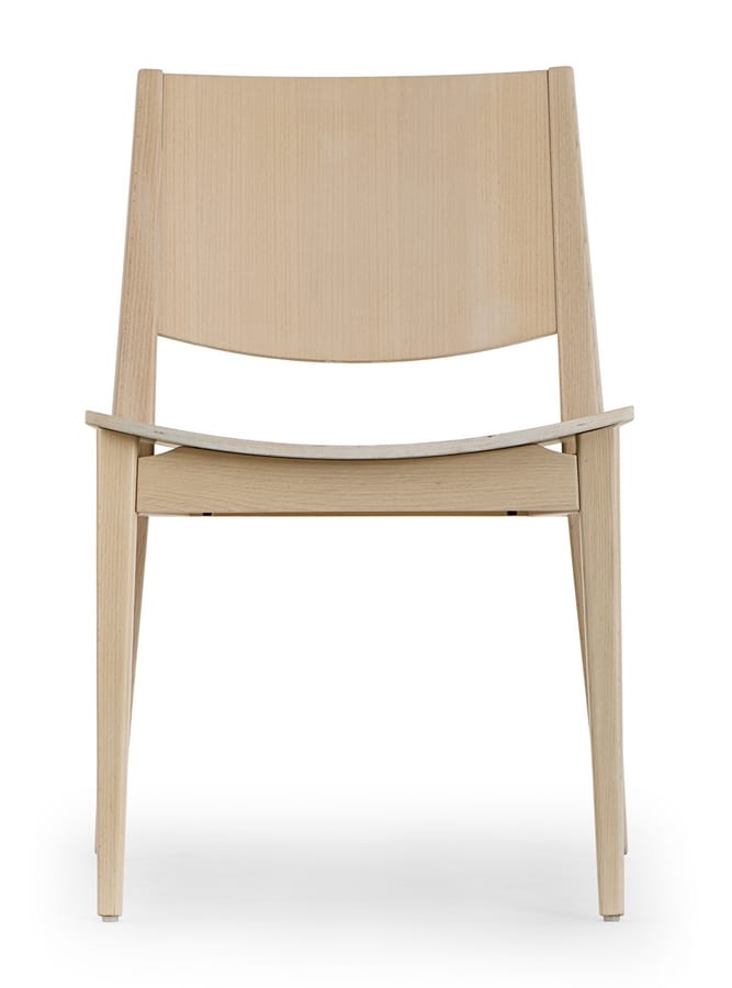 Sedia in legno dal design semplice | IDFdesign