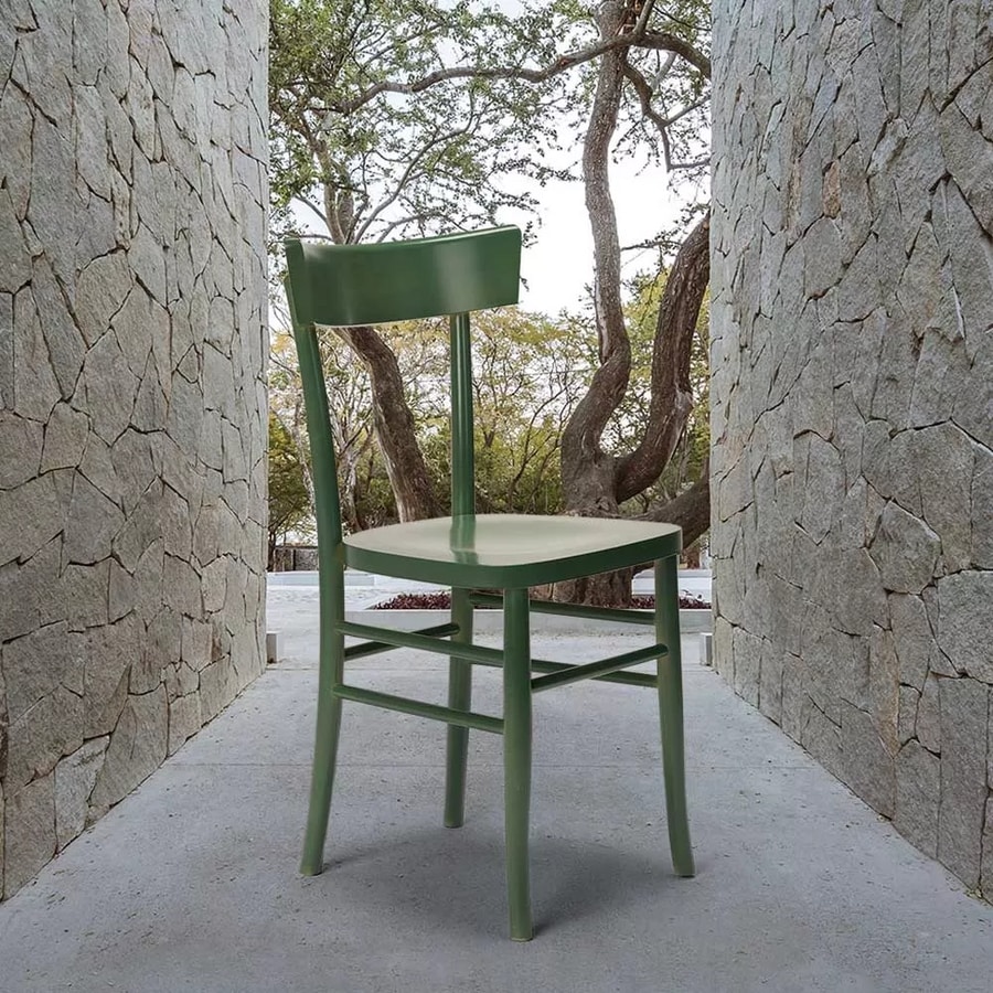 Sedia in legno colorato | IDFdesign