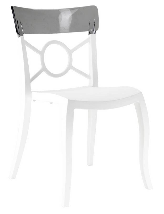 Sedia moderna in plastica per bar e per la casa | IDFdesign