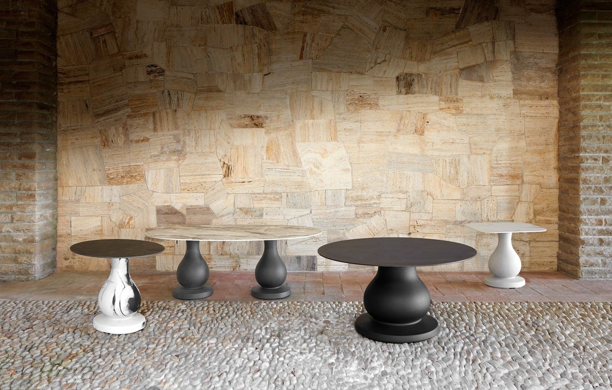 Collezione di tavoli in polietilene ed HPL | IDFdesign